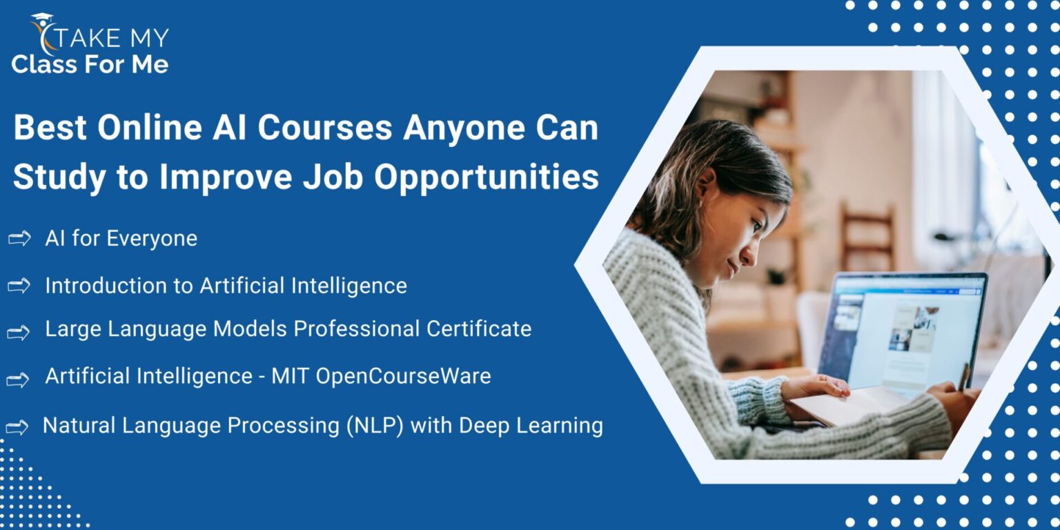 Top Online AI Courses Anyone Can Study to Get High-Paying Jobs